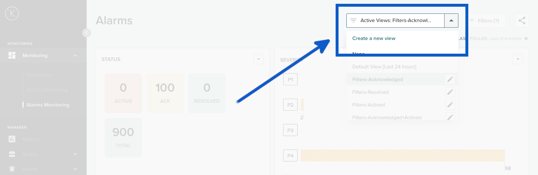 Alarms Monitoring - KELVIN DOCUMENTATION