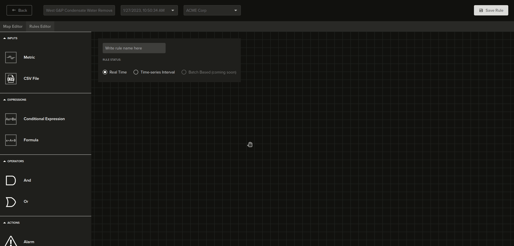 Kelvin (Main UX) Rules Editor - KELVIN DOCUMENTATION