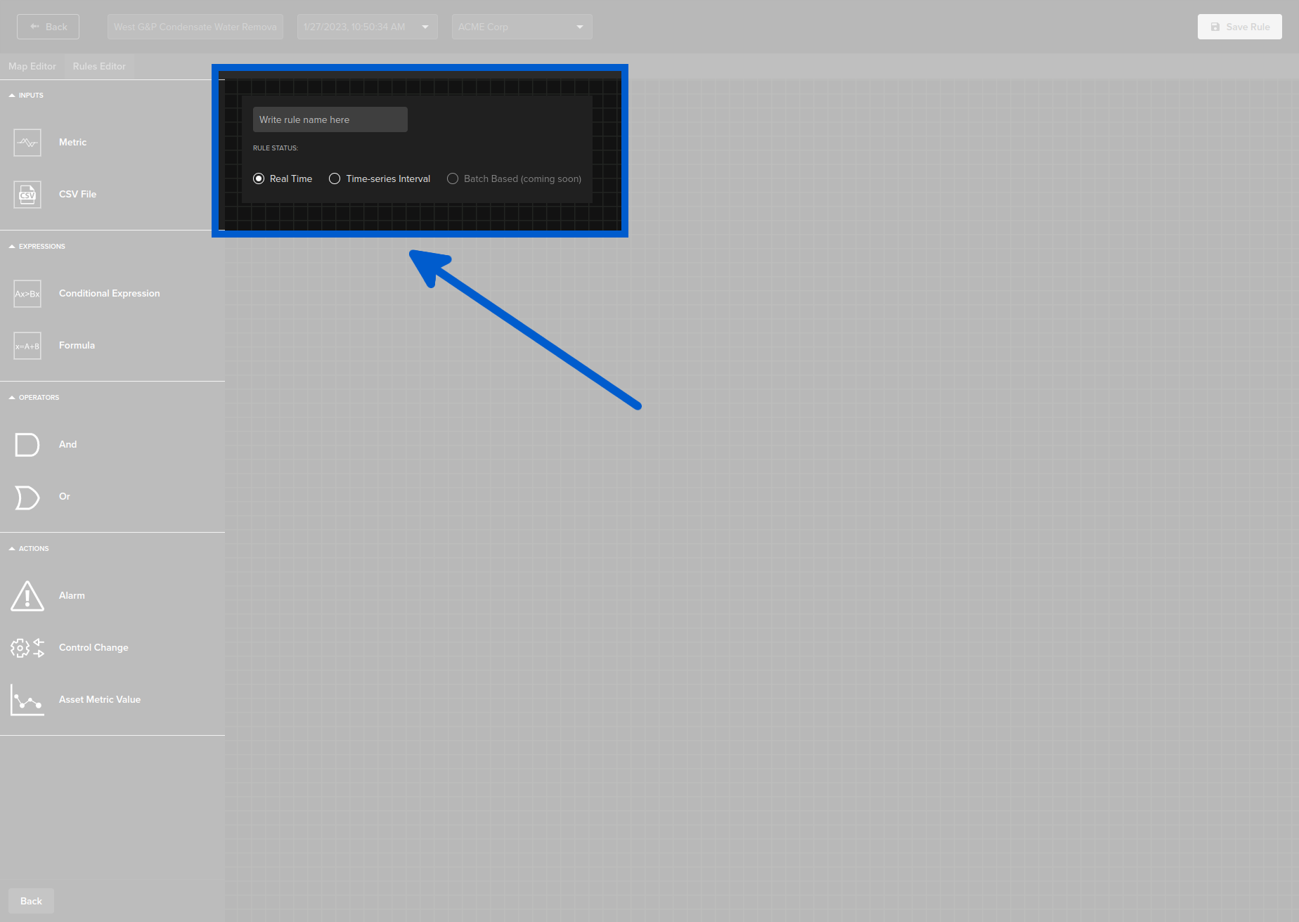 Kelvin (Main UX) Rules Editor - KELVIN DOCUMENTATION