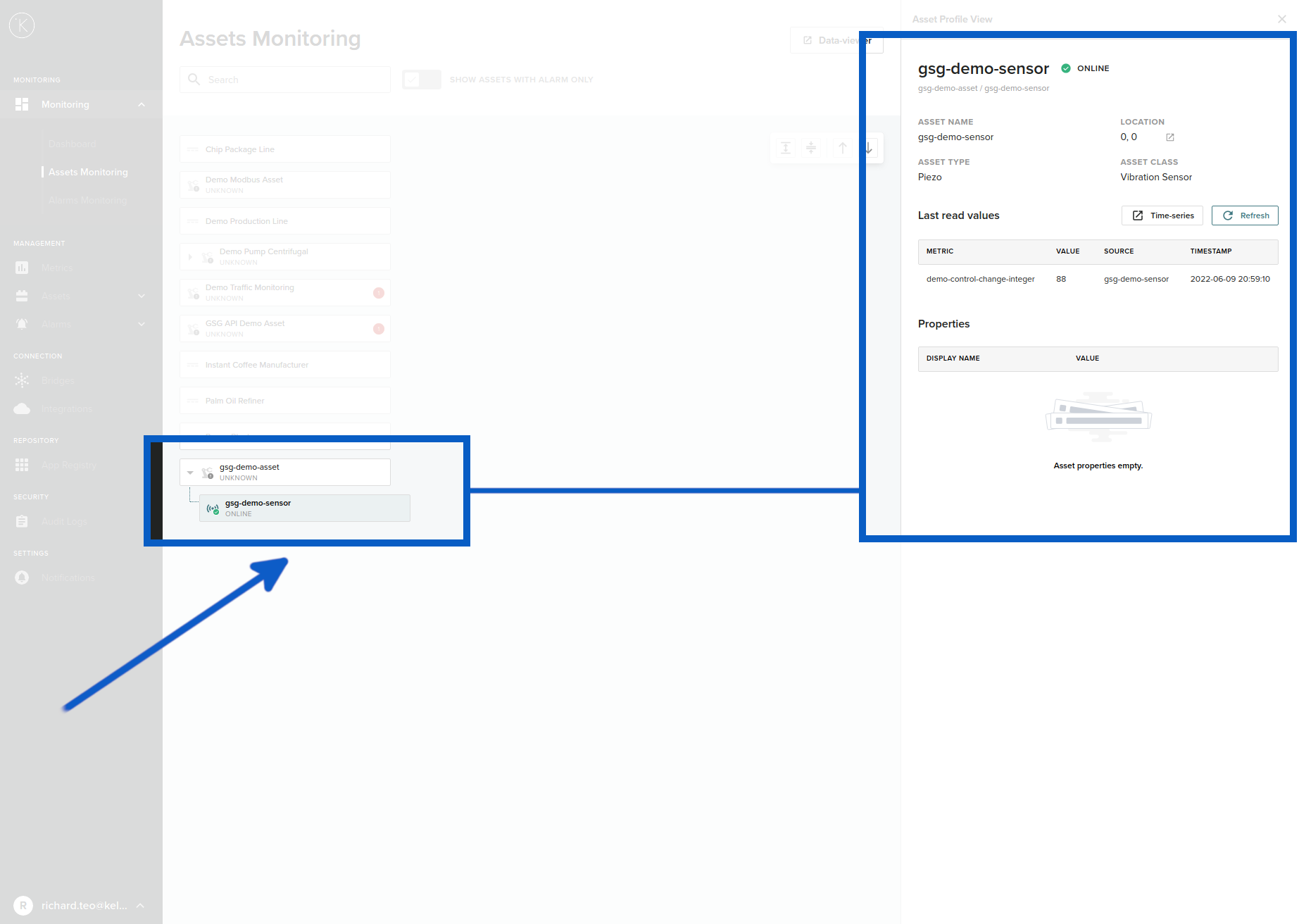 GSG Control Change - KELVIN DOCUMENTATION