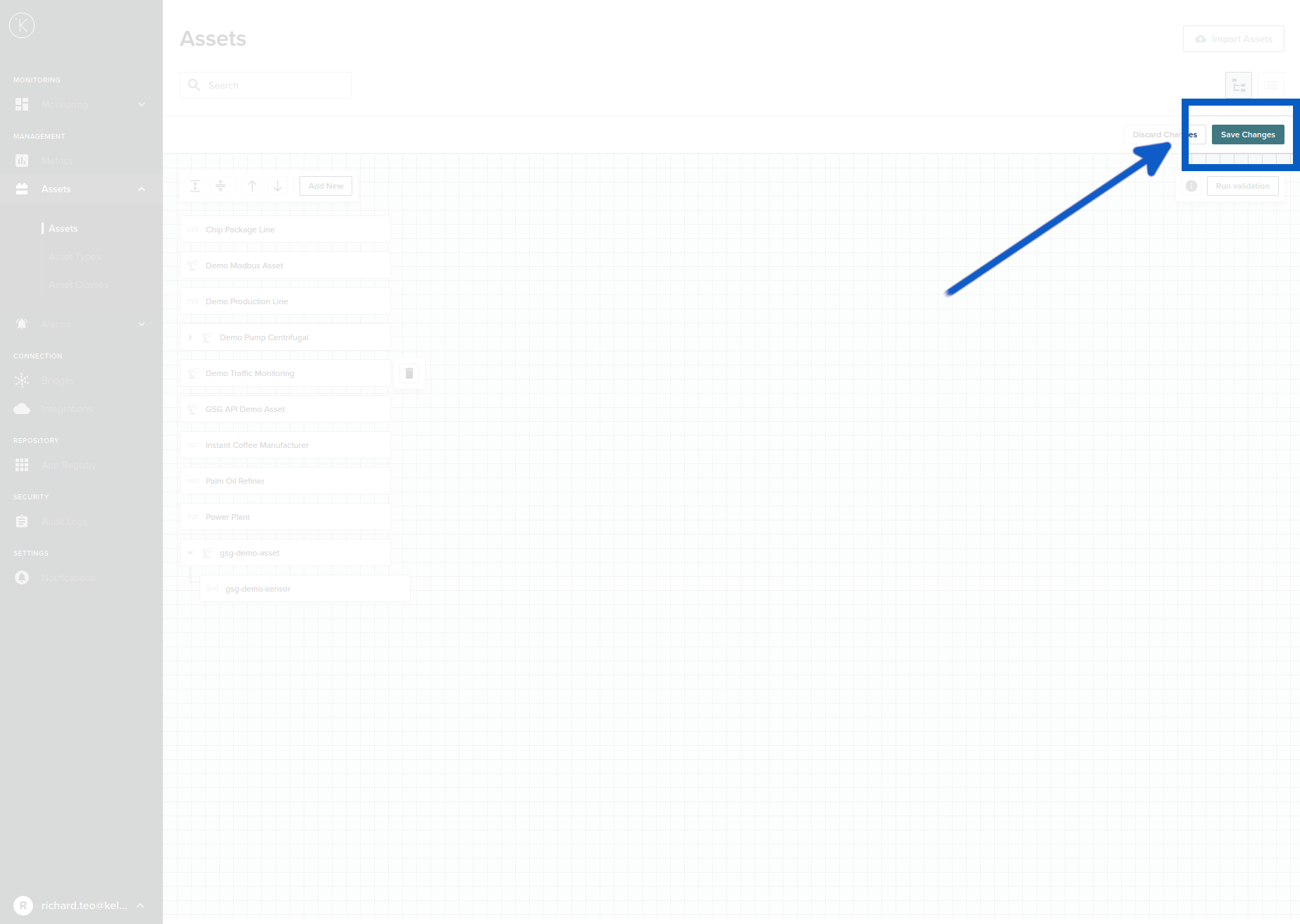 GSG Control Change - KELVIN DOCUMENTATION