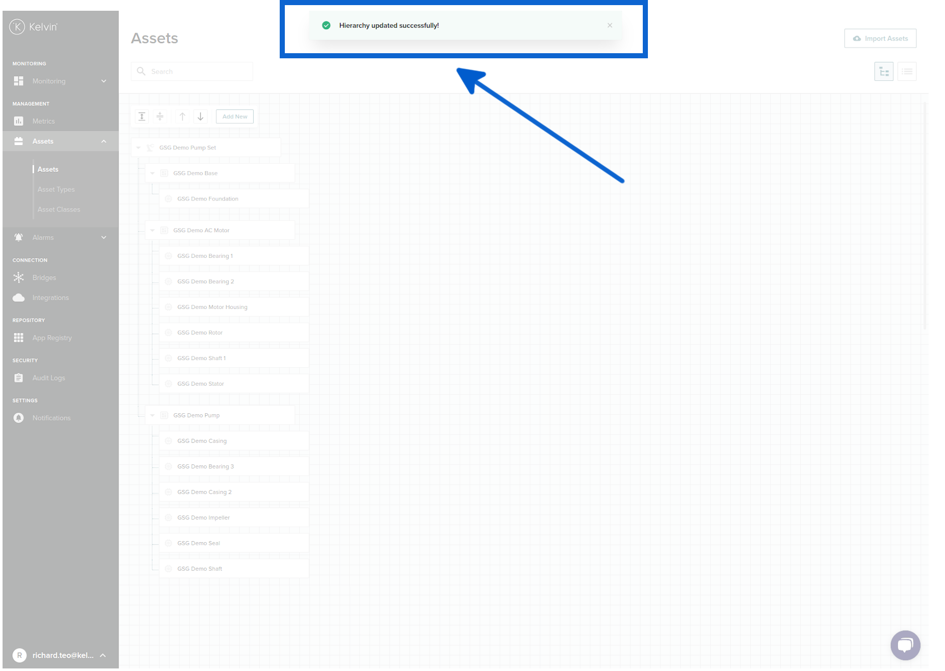 GSG Kelvin Manager UI - KELVIN DOCUMENTATION