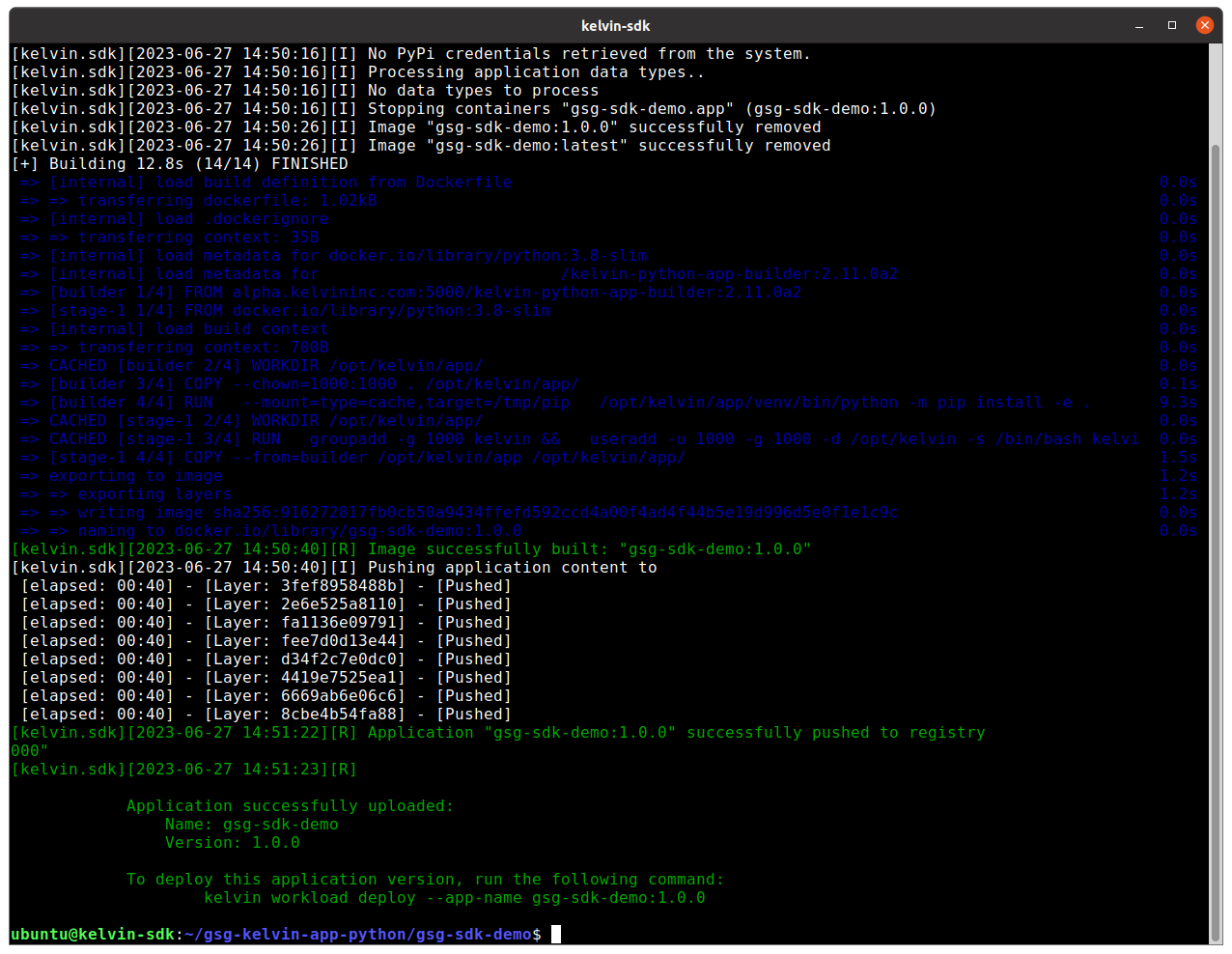 GSG Kelvin App (Python) - KELVIN DOCUMENTATION