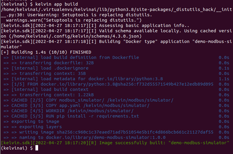 Deploy a Modbus Simulator to a Kelvin Cluster (Written) ≥ 4.12 - KELVIN ...