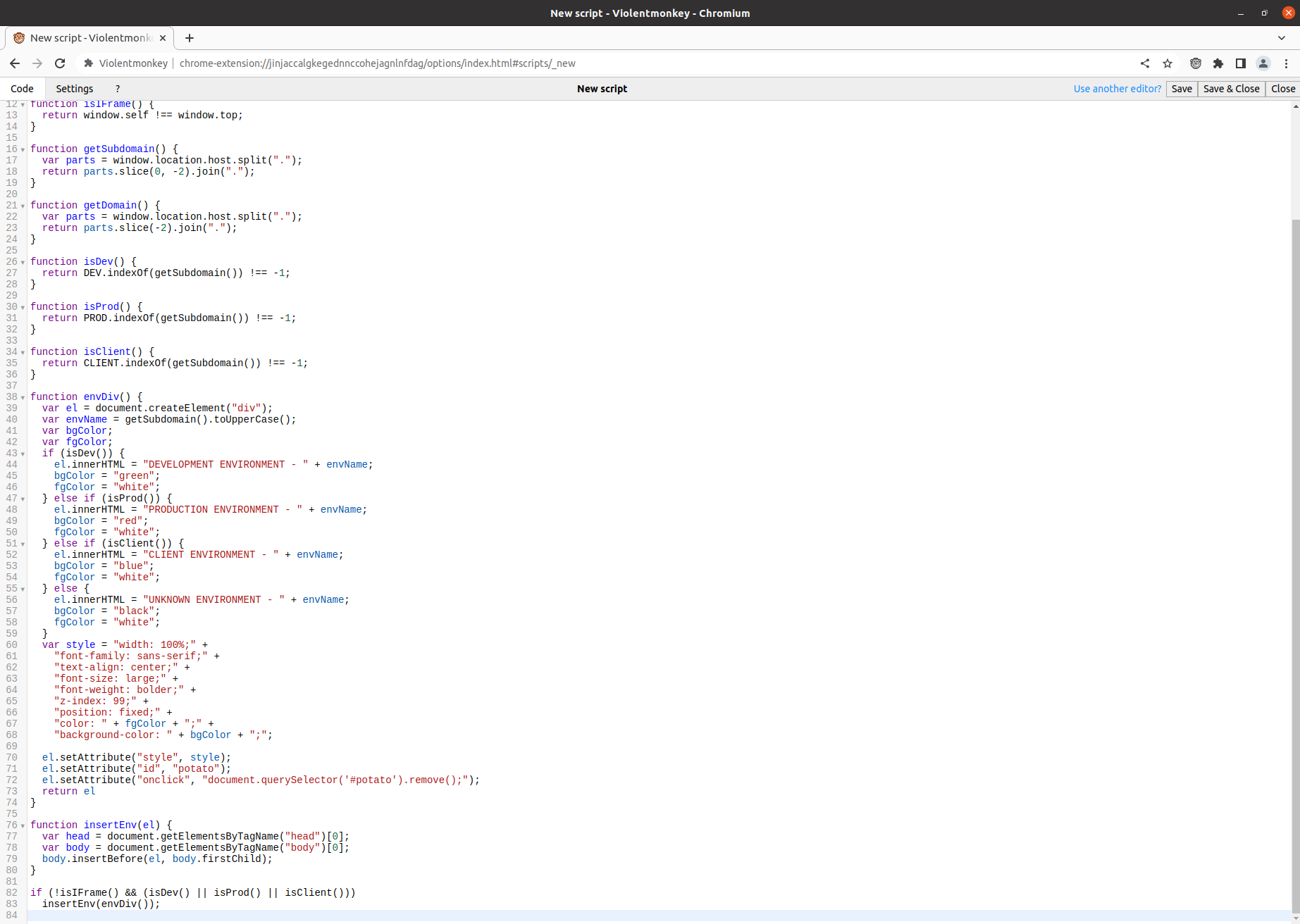 Browser Alert Bar For Multi Instance Environments Written ≧ 40 Kelvin Documentation