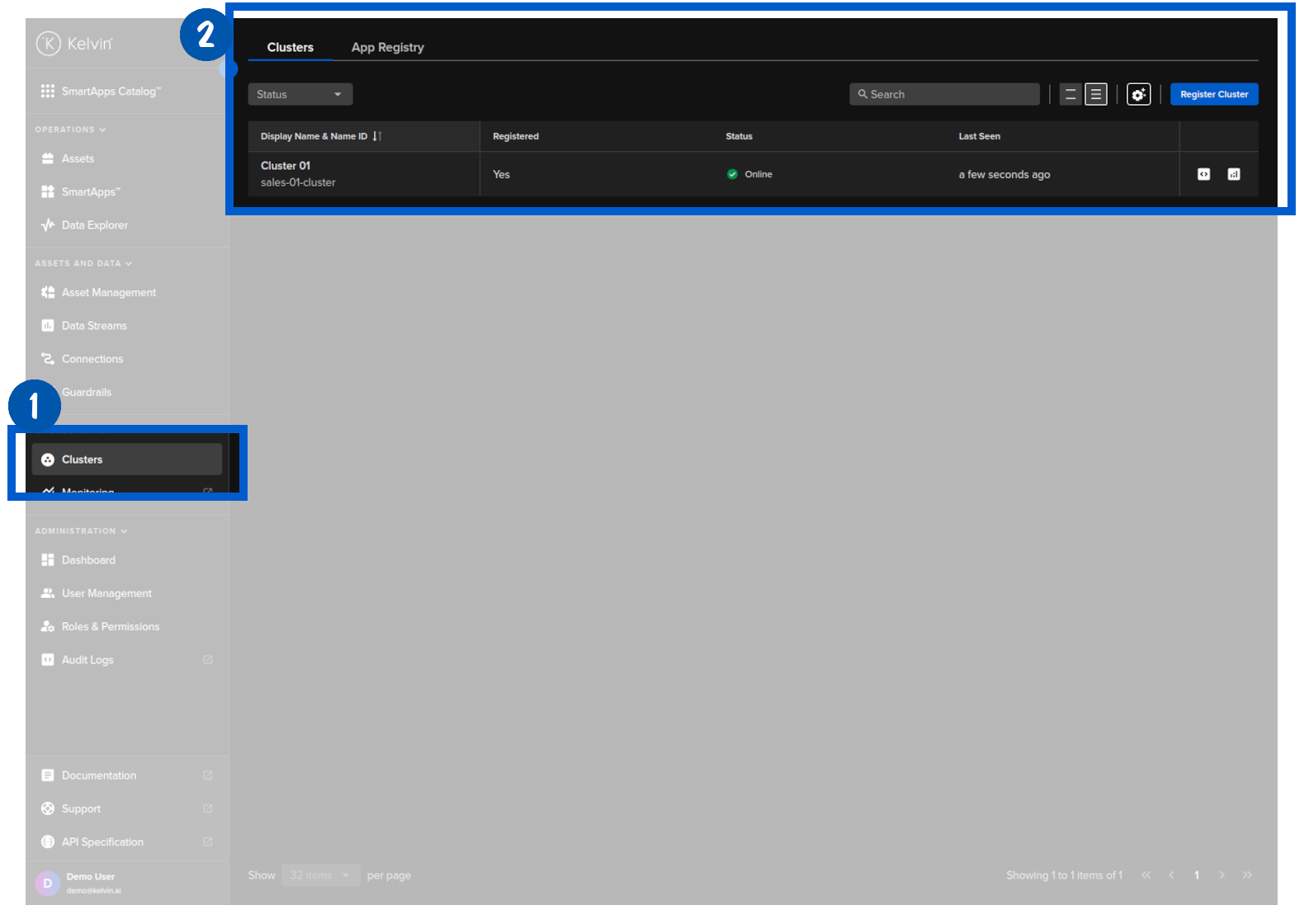 1 Provision Your Cluster Kelvin Documentation