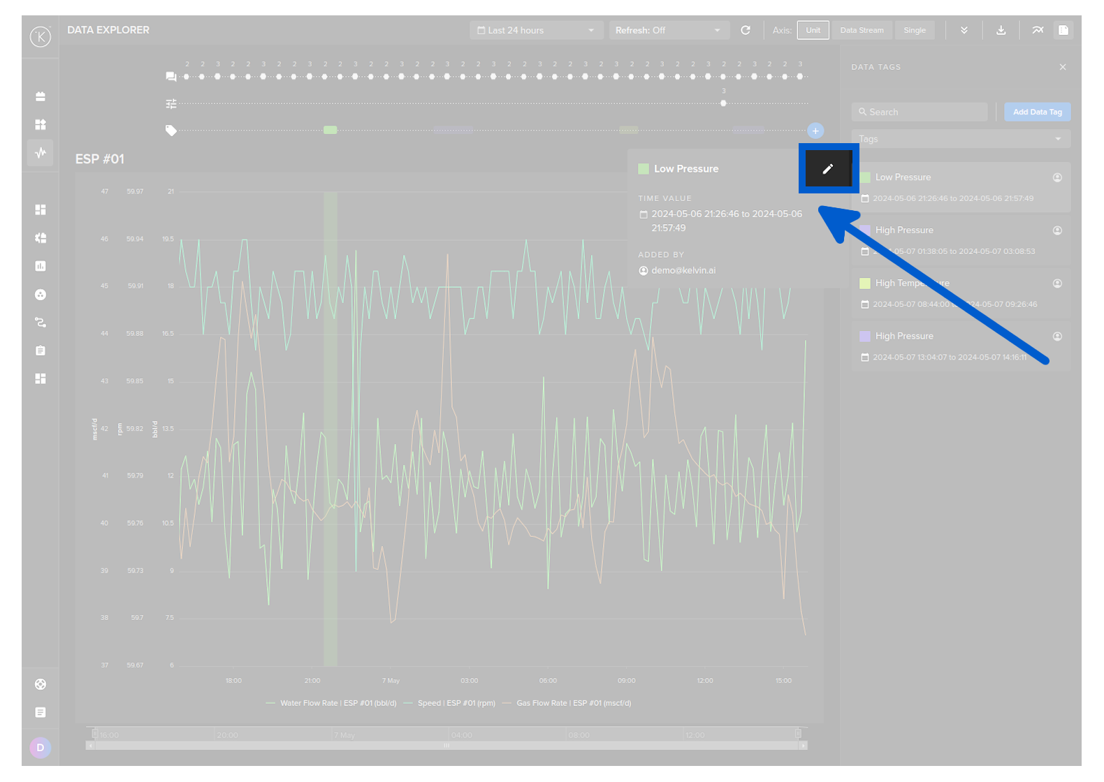 Create/View Tags - Kelvin Documentation