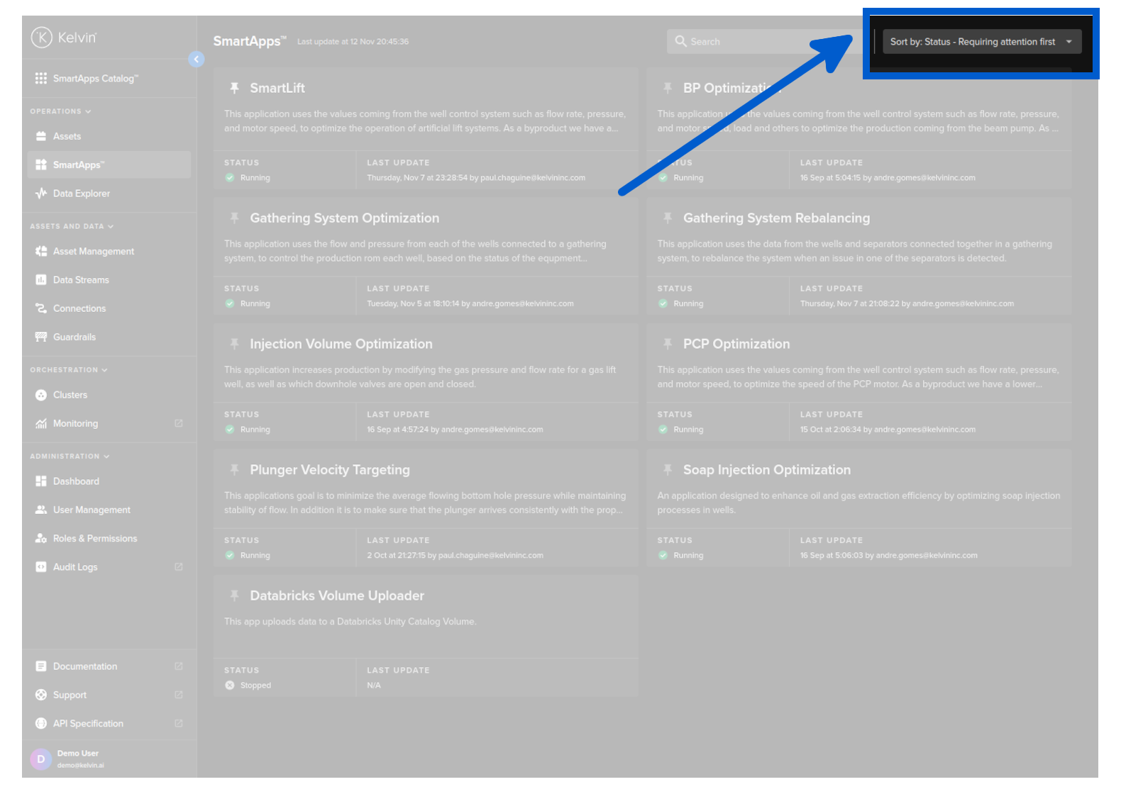 SmartApps Monitoring - Kelvin Documentation