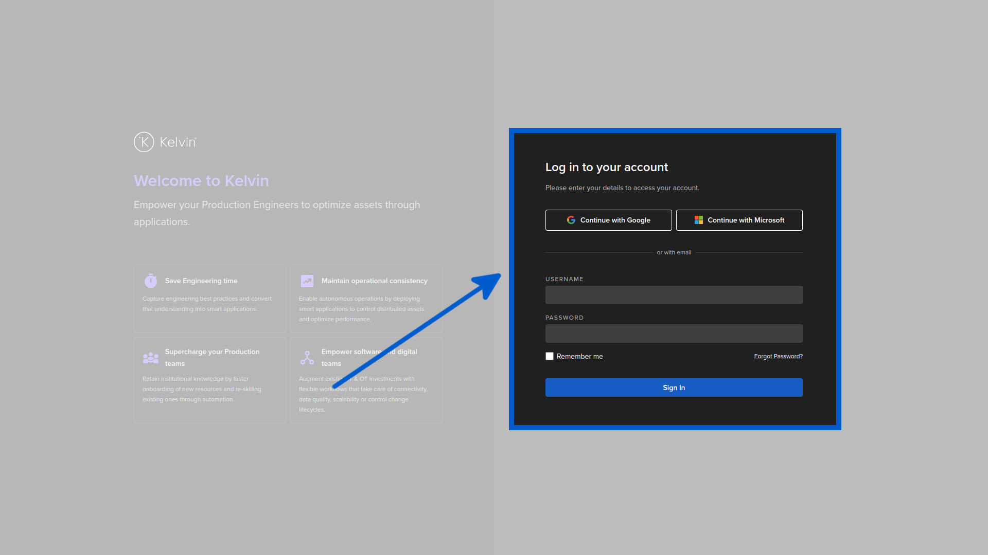 Authentication - Kelvin Documentation