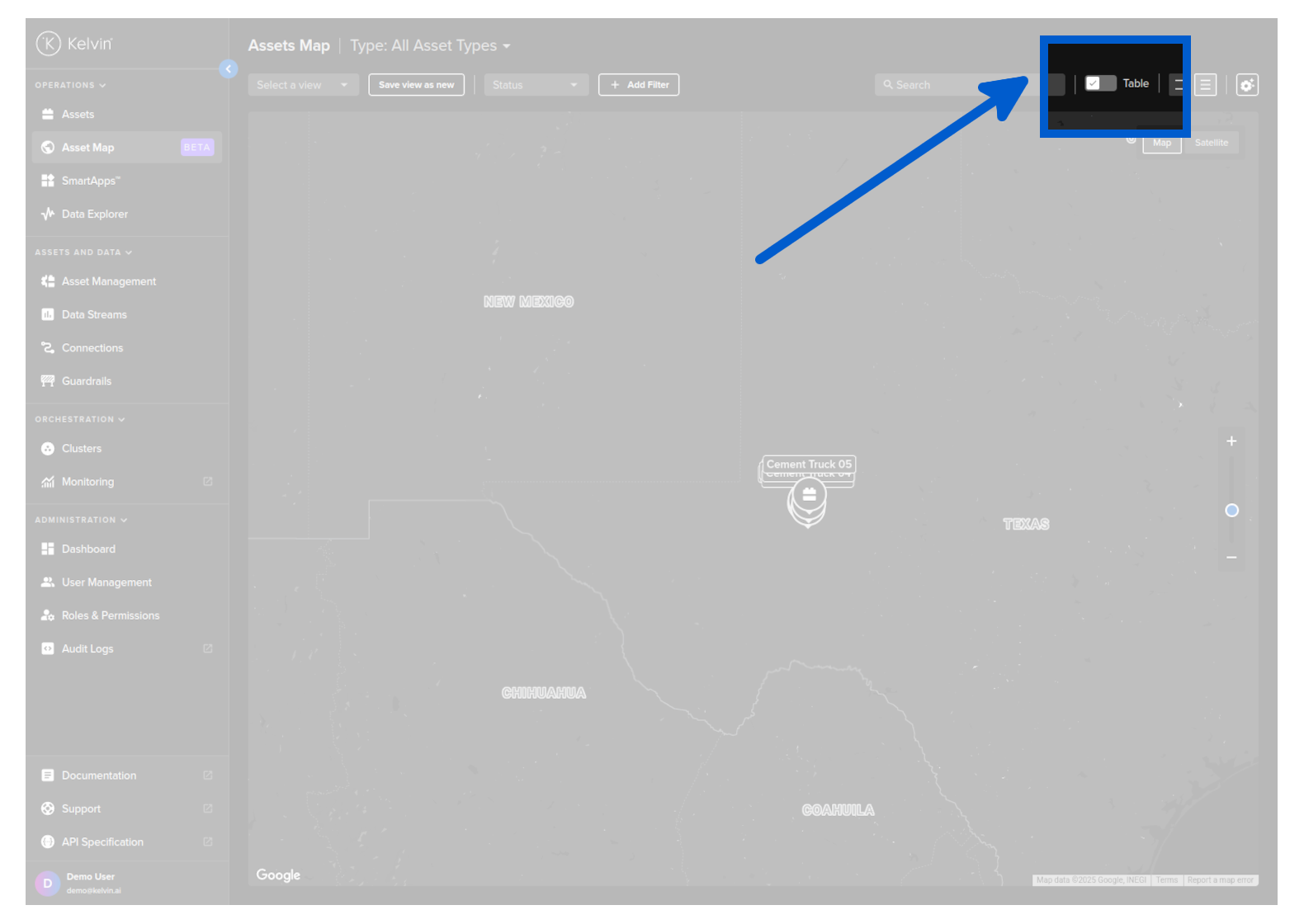 Managing Assets - Kelvin Documentation