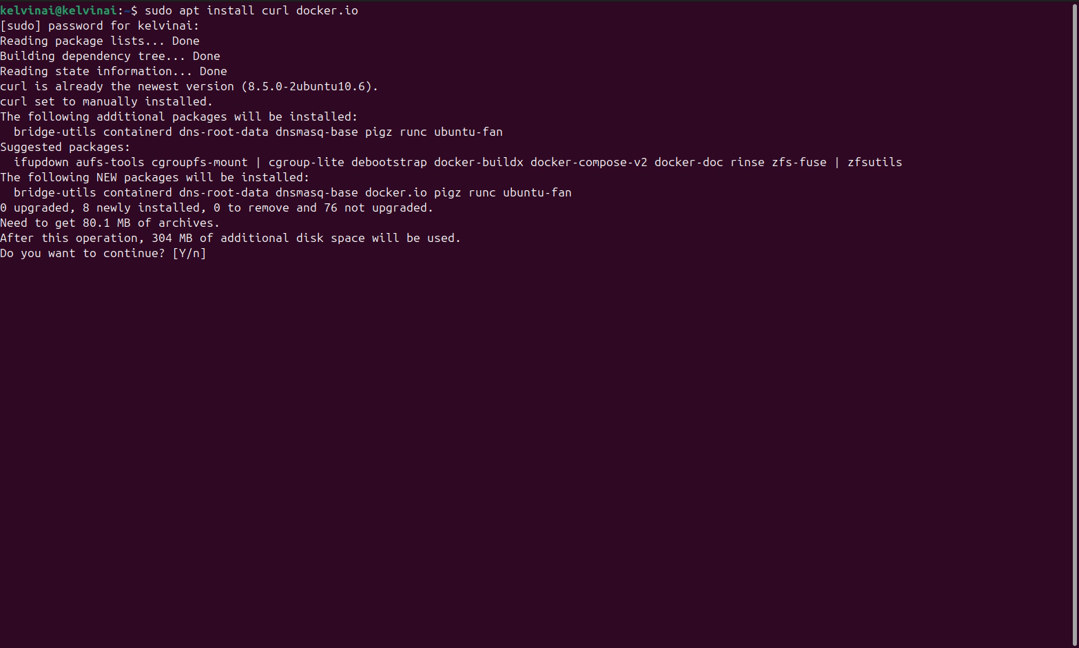 Provision a Docker Cluster - Kelvin Documentation