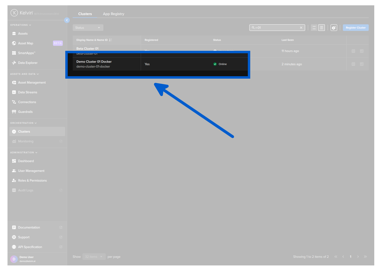 Provision a Docker Cluster - Kelvin Documentation