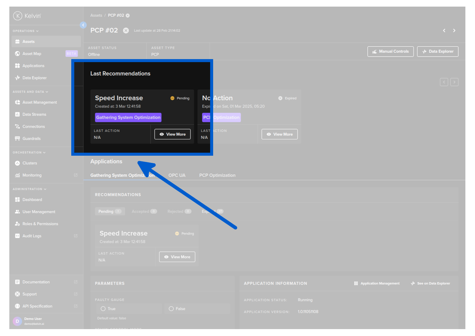 View Recommendations - Kelvin Documentation