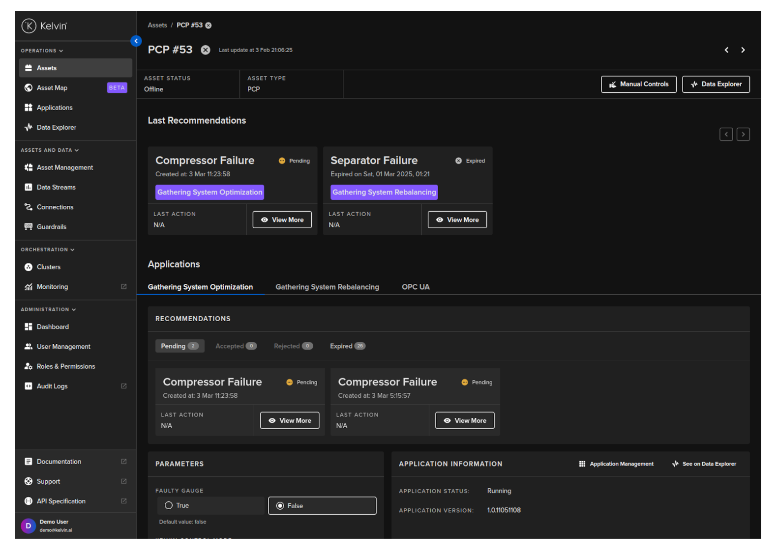 Create Scheduled Parameter - Kelvin Documentation