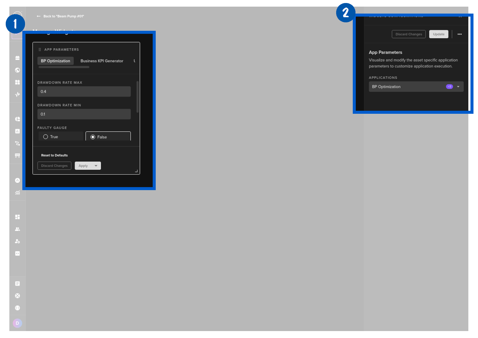 Control Panel Tab - Kelvin Documentation