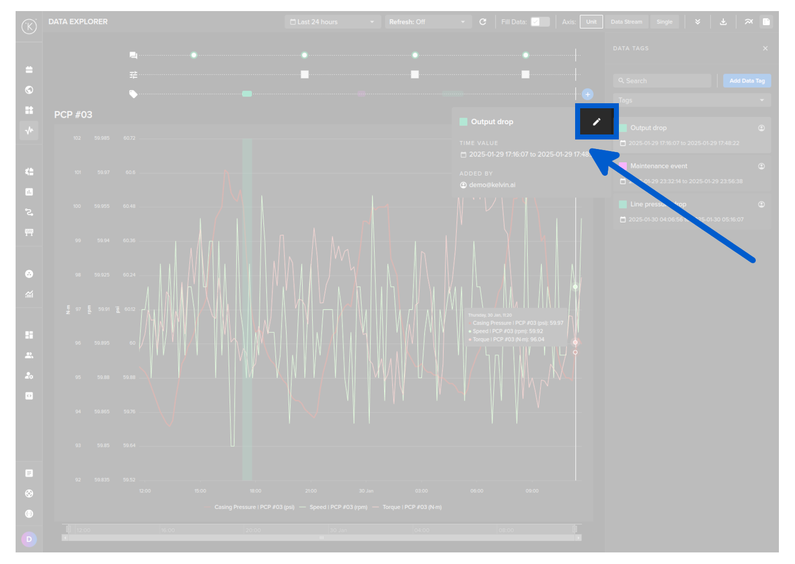 Create/View Tags - Kelvin Documentation