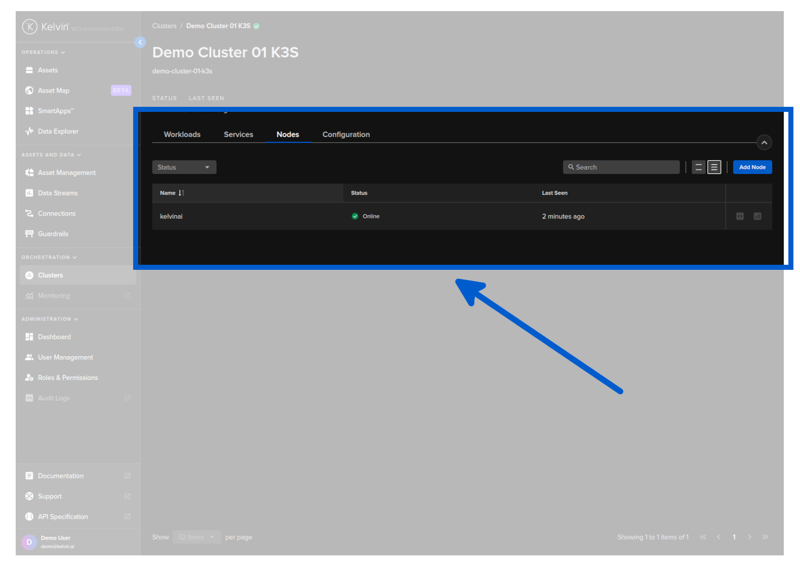 1. Provision your Cluster - Kelvin Documentation