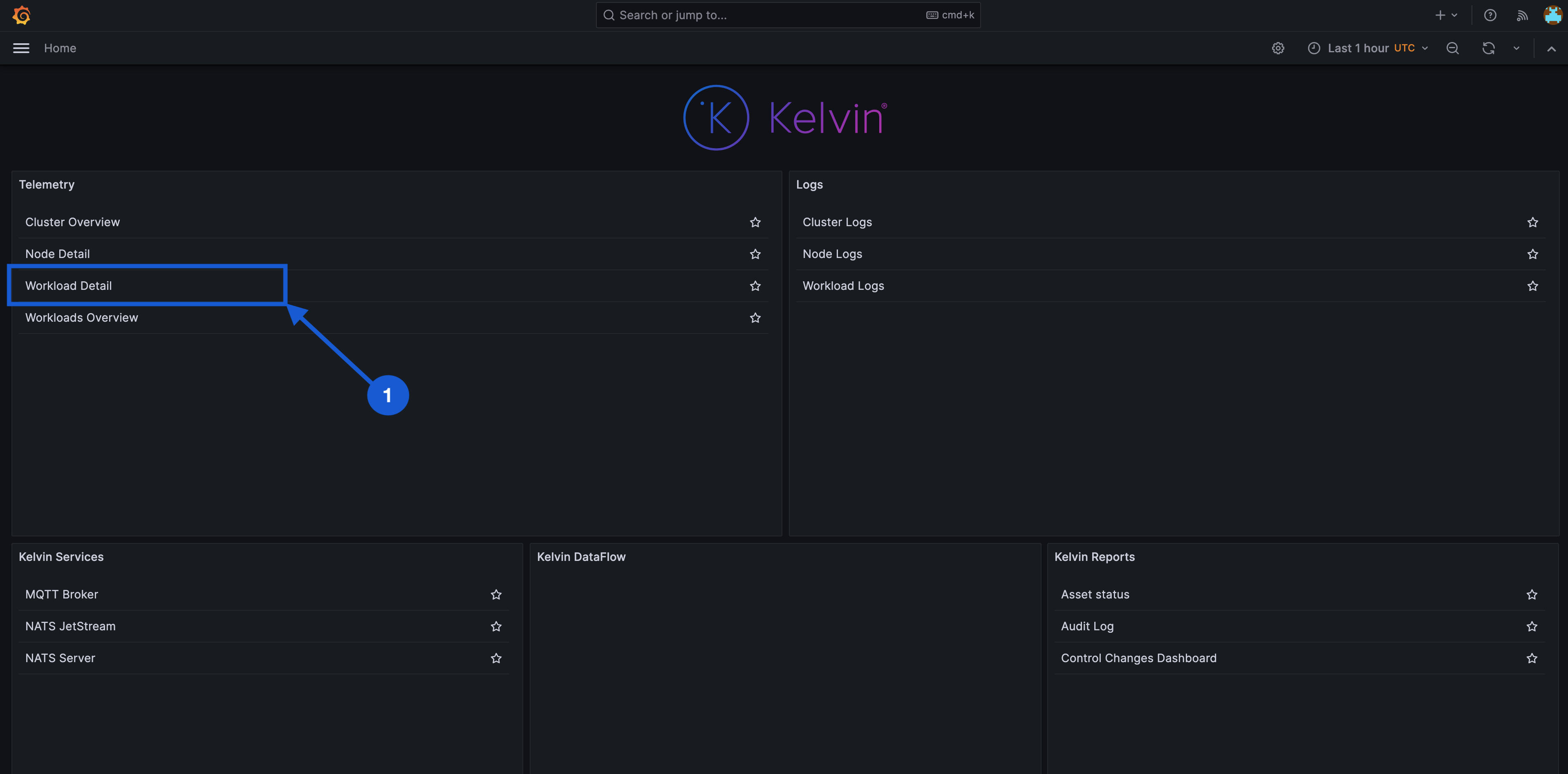 4. Monitor an Application - Kelvin Documentation