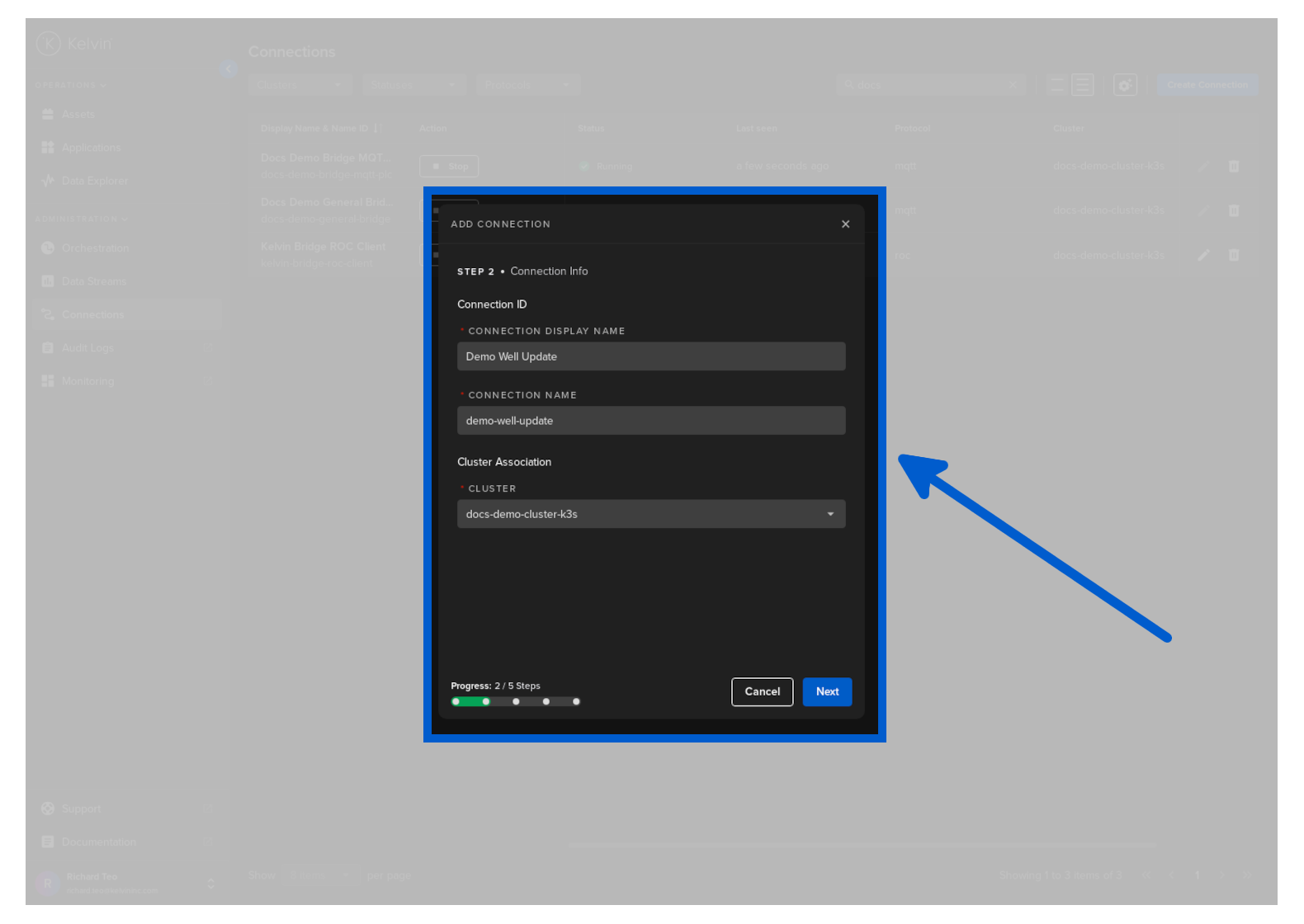 Connect to OPC UA - Kelvin Documentation