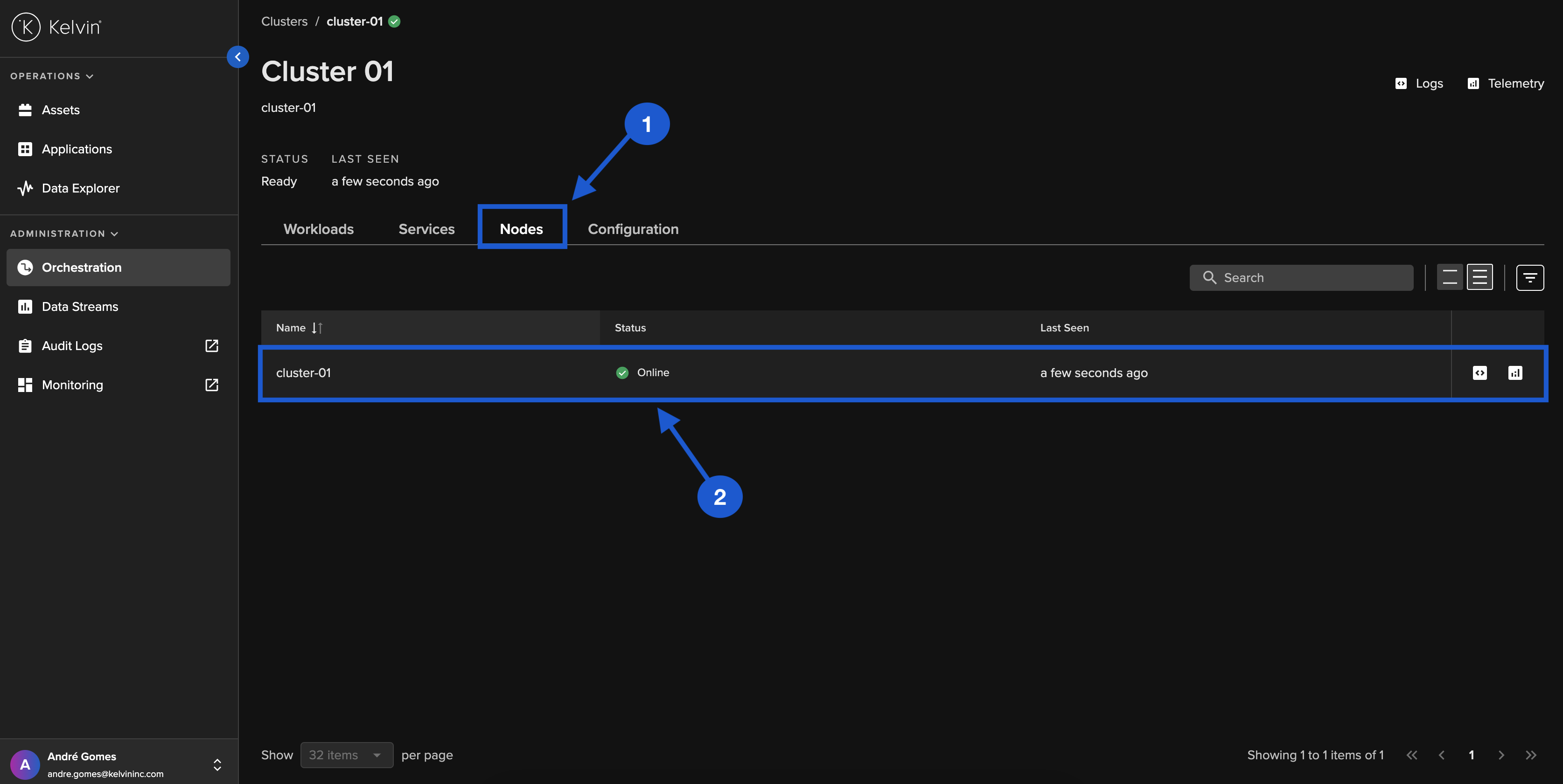 1 Provision Your Cluster Kelvin Documentation