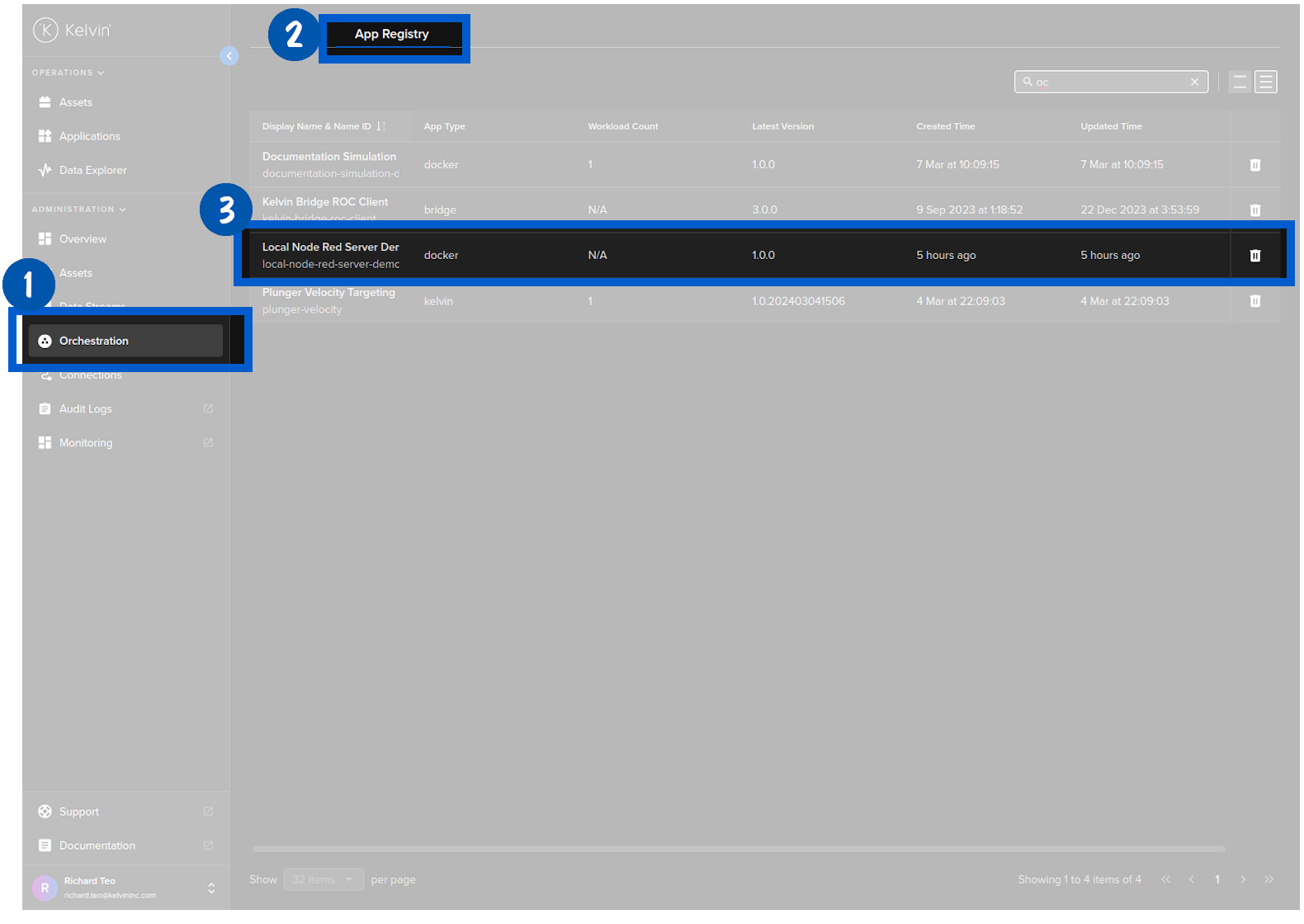 Create a Docker App - Kelvin Documentation