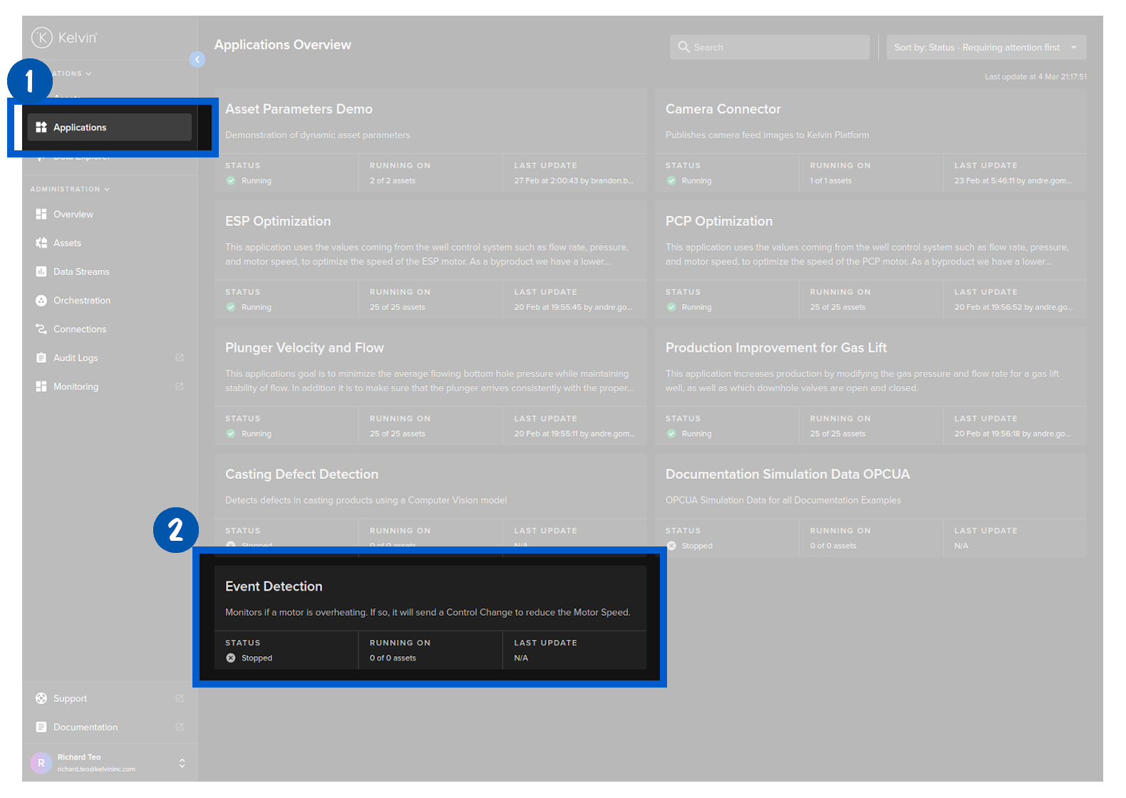 Deploying An Application Kelvin Documentation 4630
