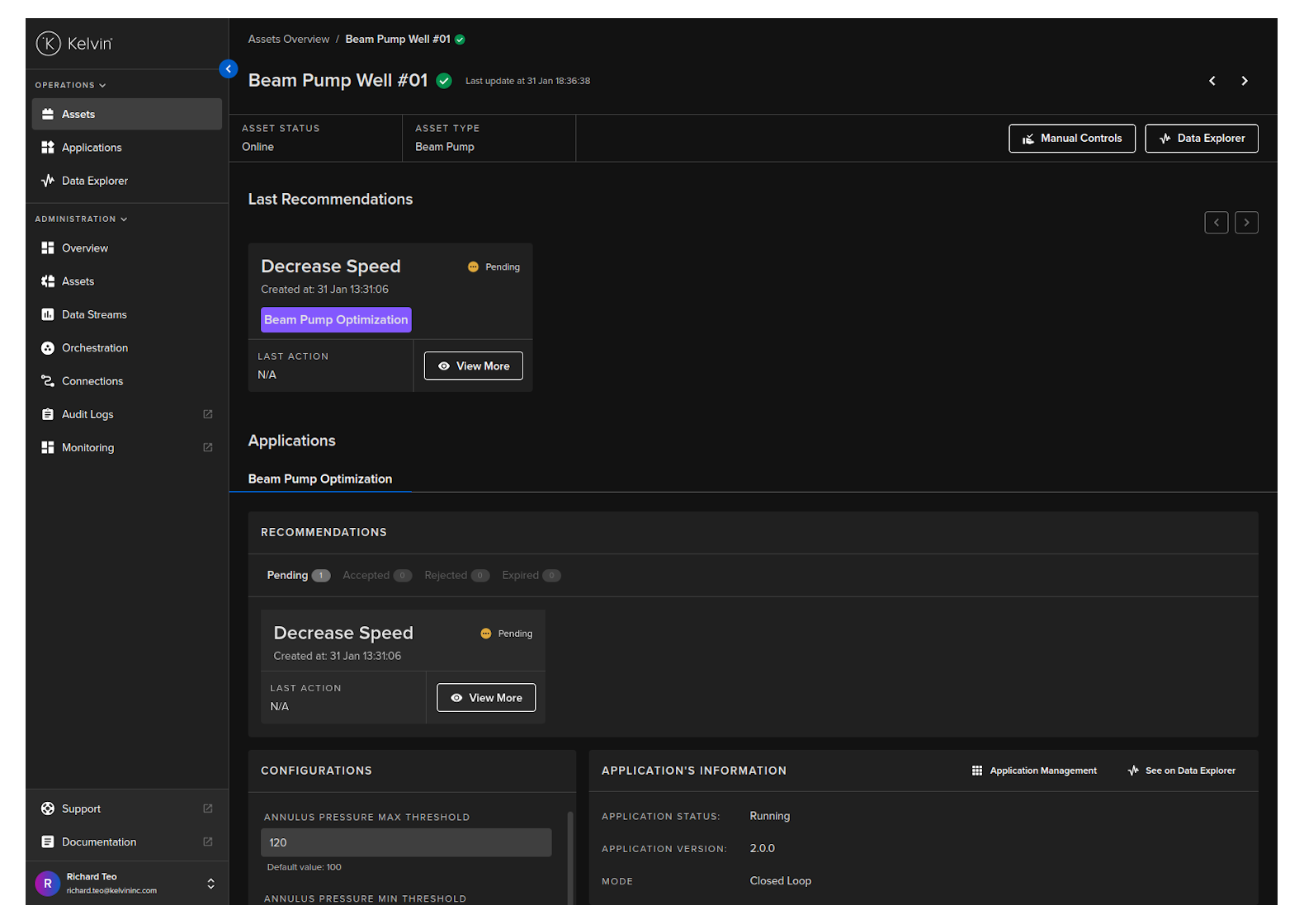 Create Scheduled Parameter - Kelvin Documentation