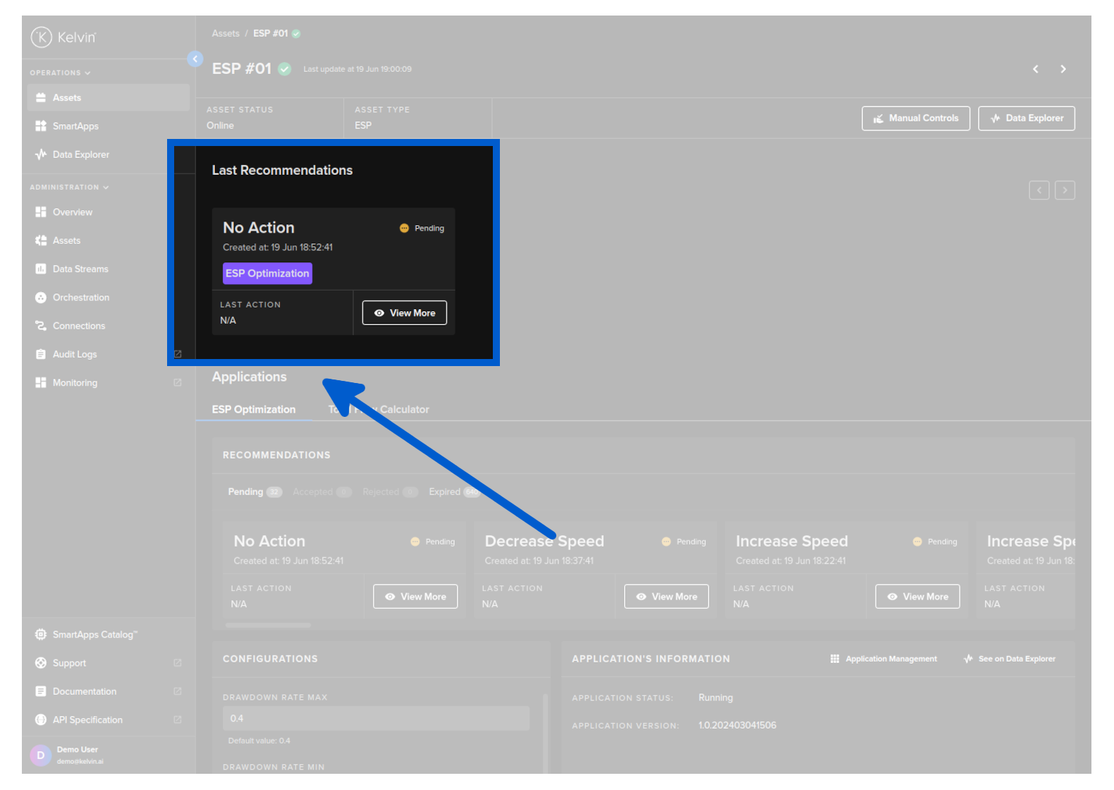 View Recommendations - Kelvin Documentation