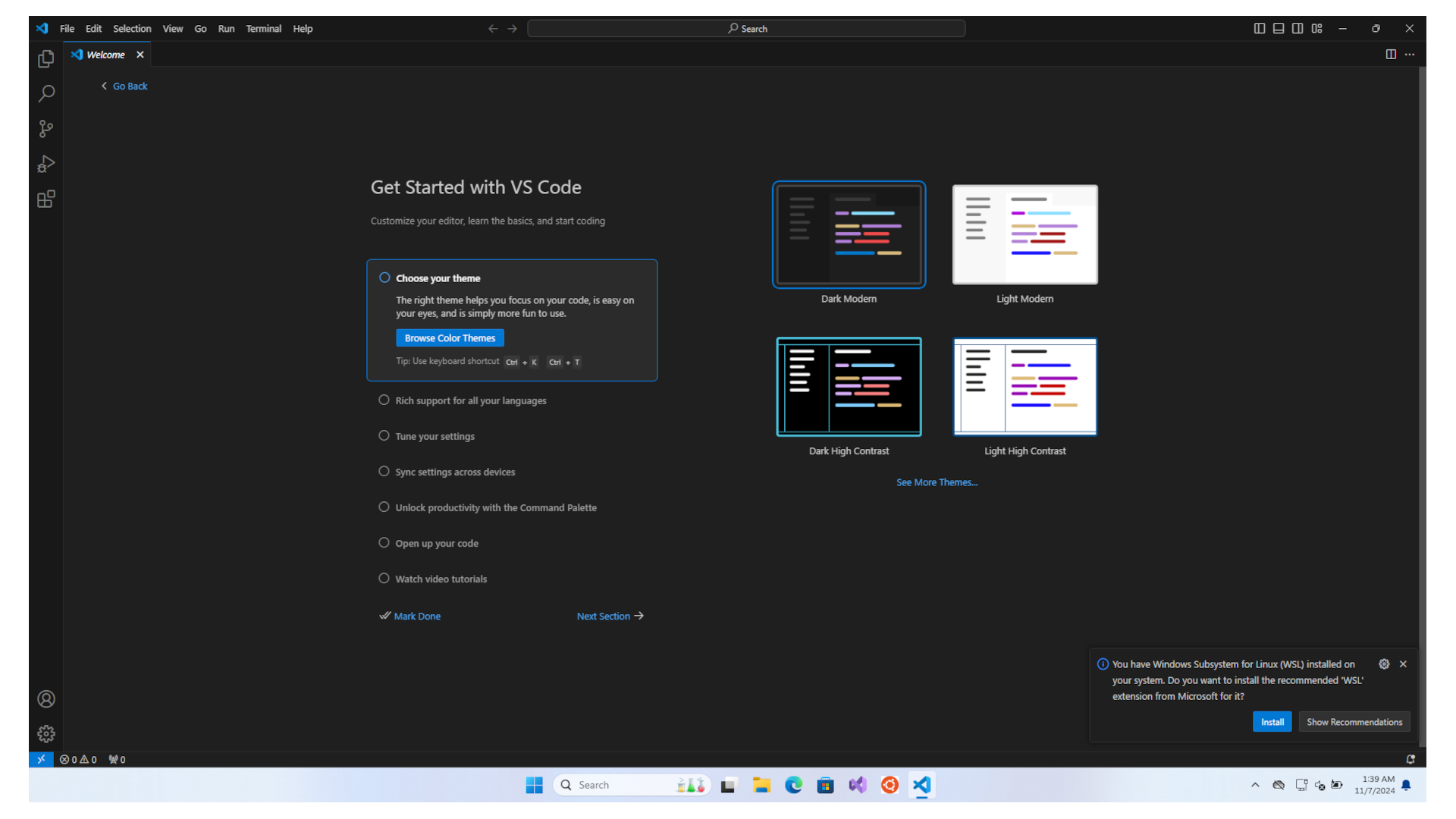 Setup Visual Studio Code - Kelvin Documentation