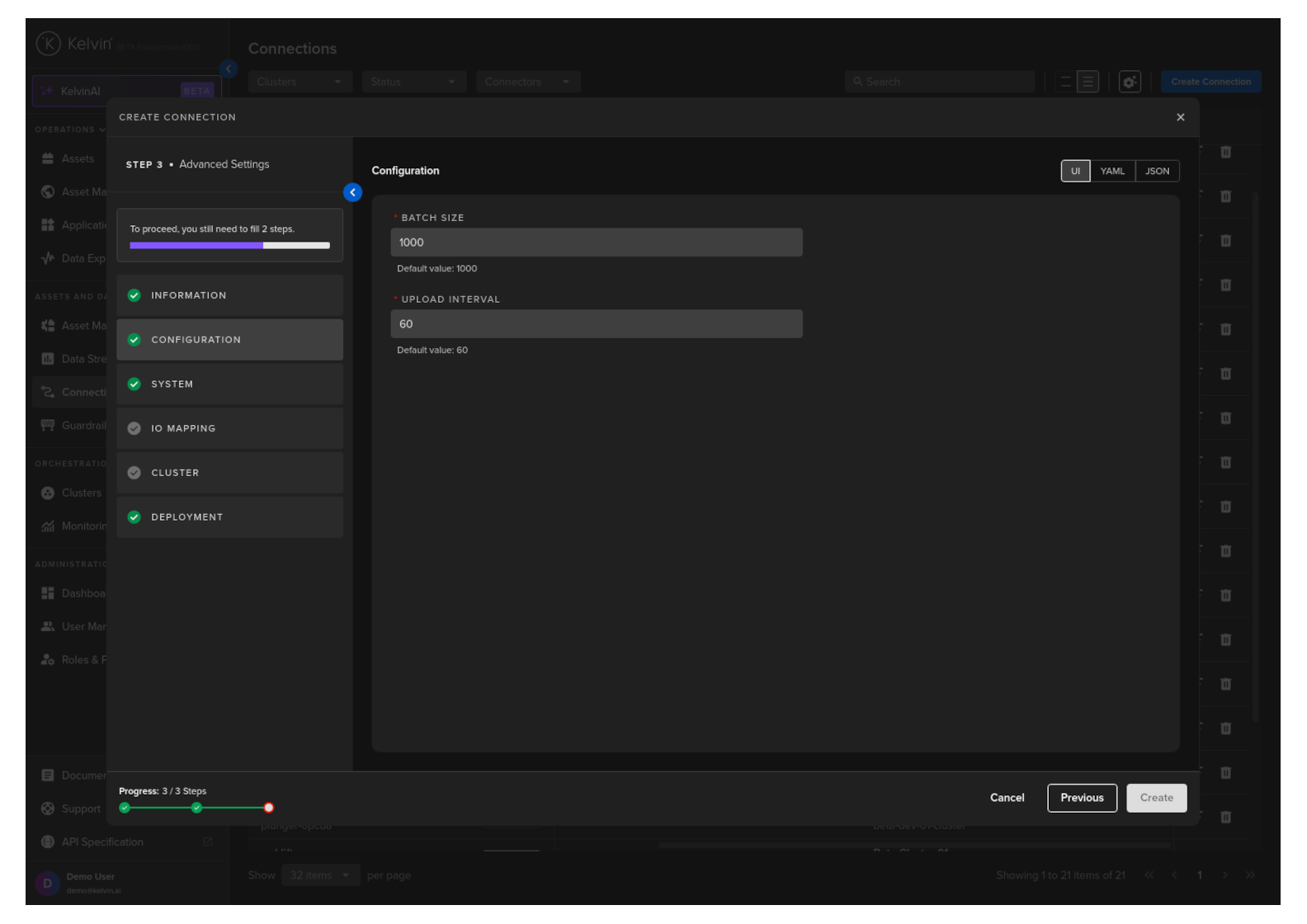 Databricks Data Export - Kelvin Documentation