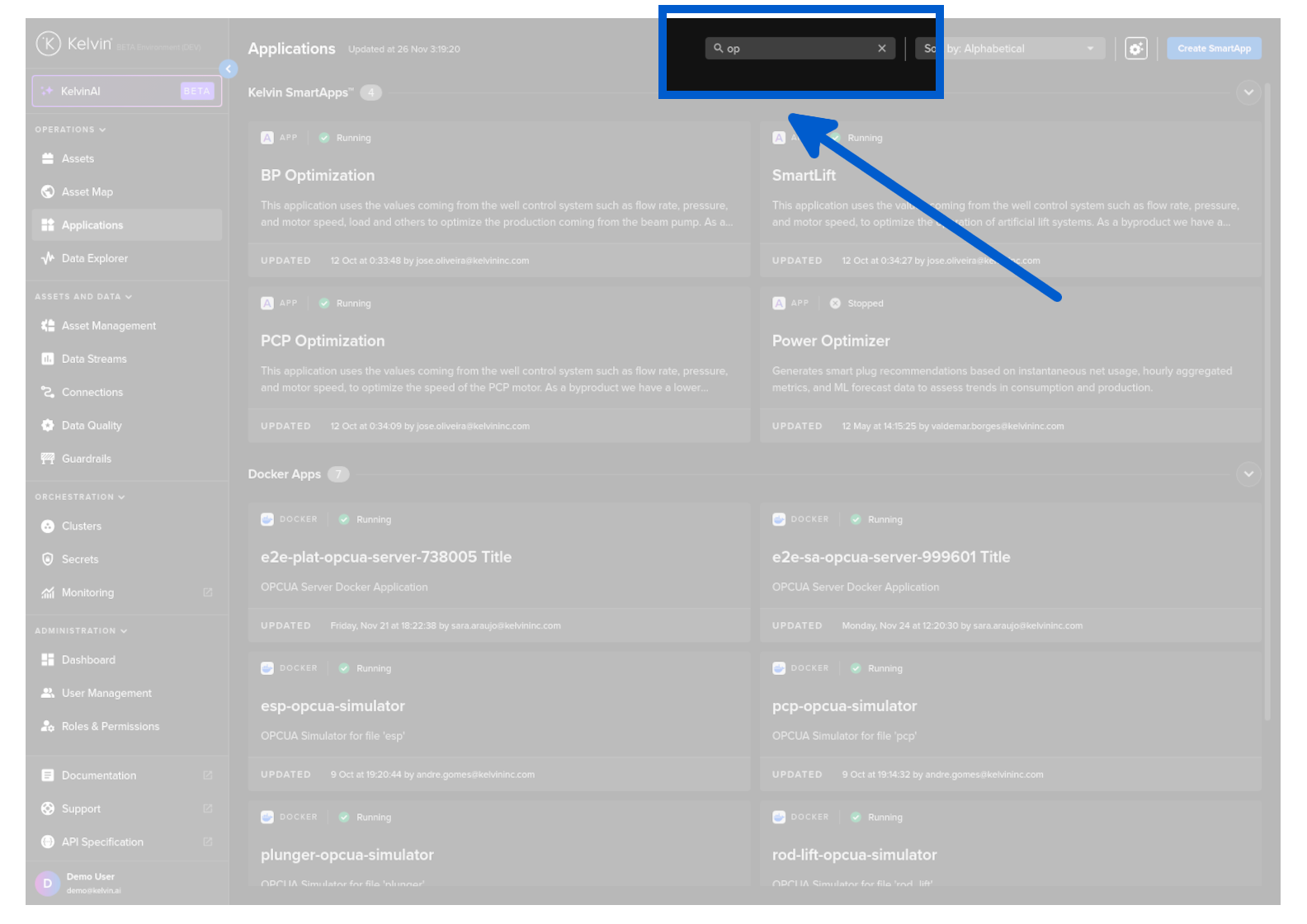 Application Monitoring - Kelvin Documentation
