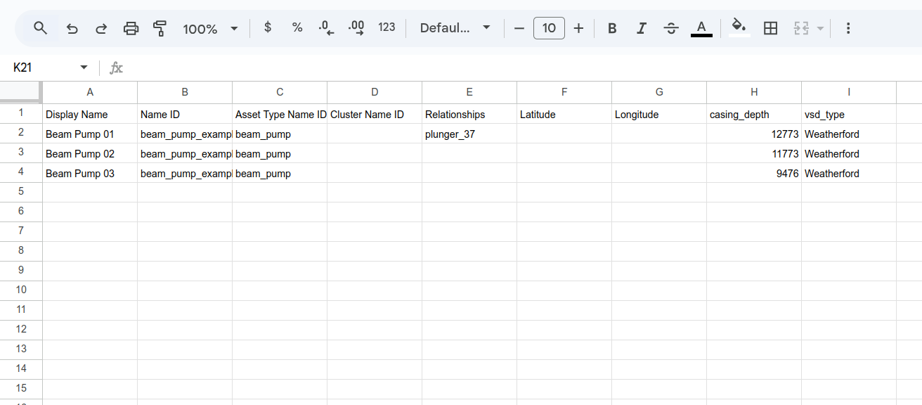 Bulk Create Assets - Kelvin Documentation