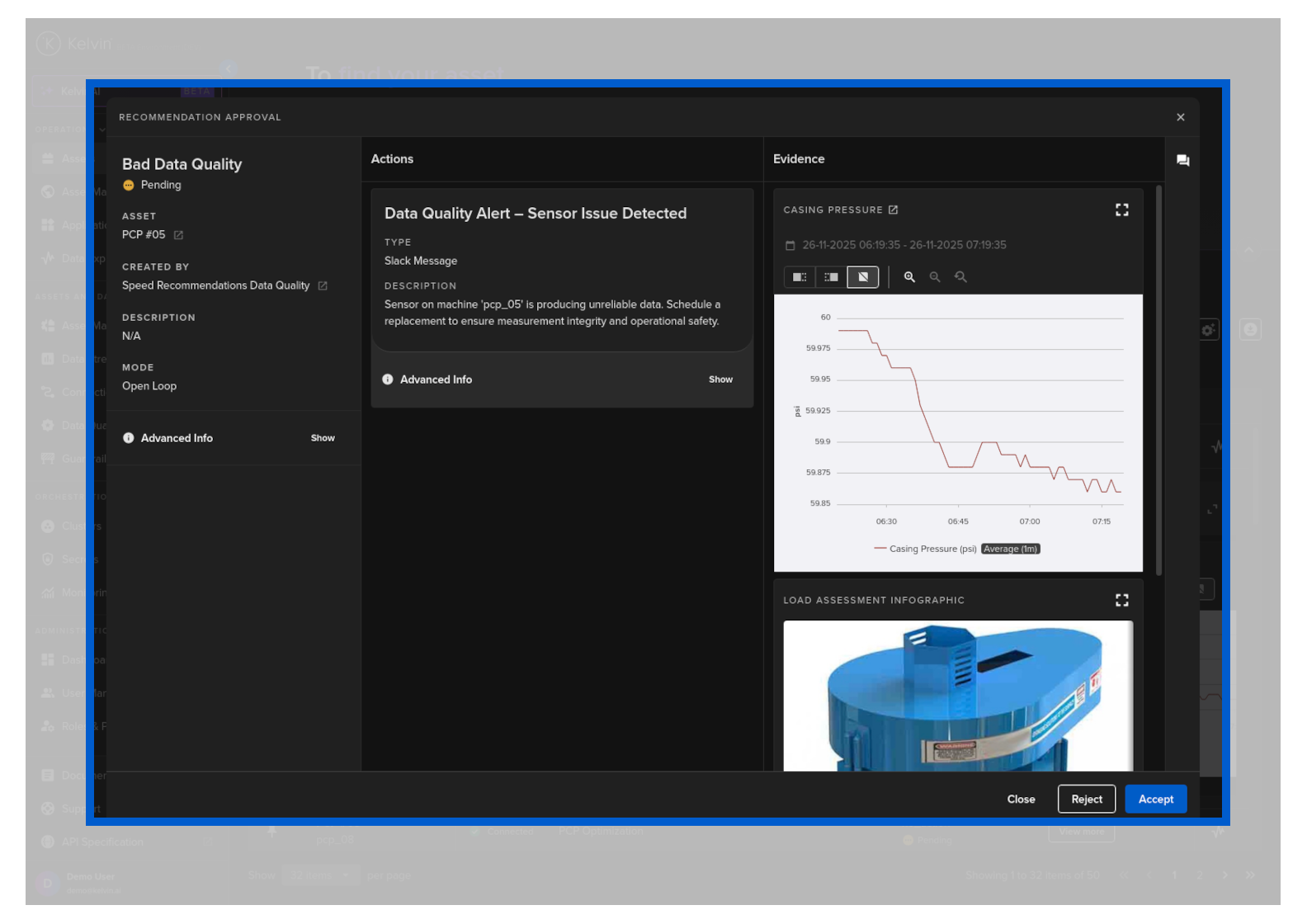 Recommendations - Kelvin Documentation