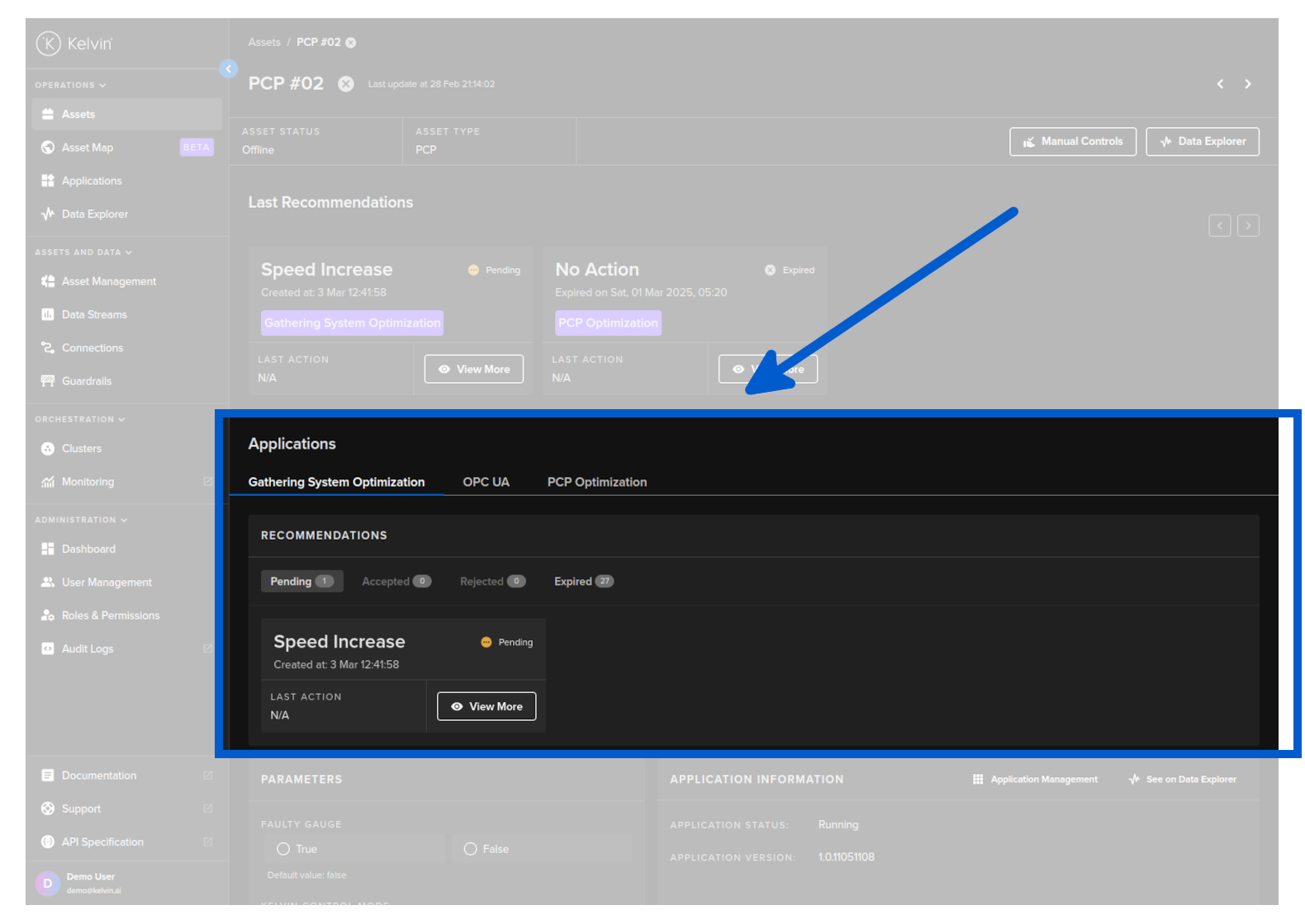 View Recommendations - Kelvin Documentation