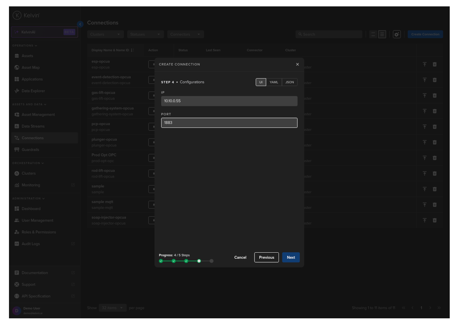 Add Mqtt Connection How To Kelvin Documentation