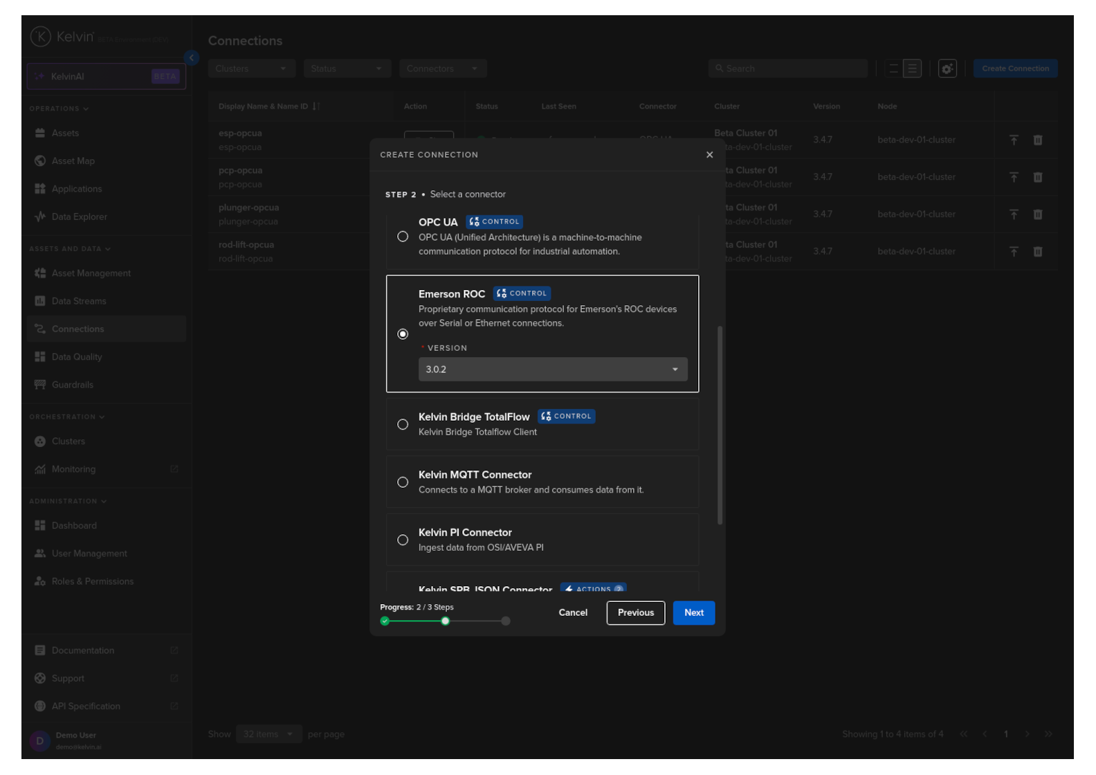 Connect to ROC - Kelvin Documentation