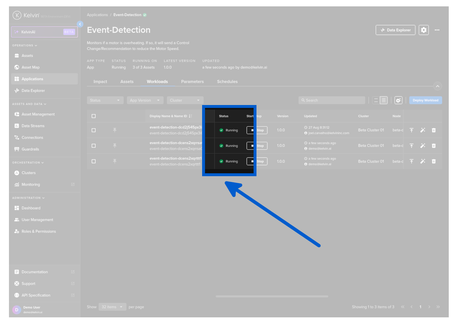 Deploying an Application - Kelvin Documentation