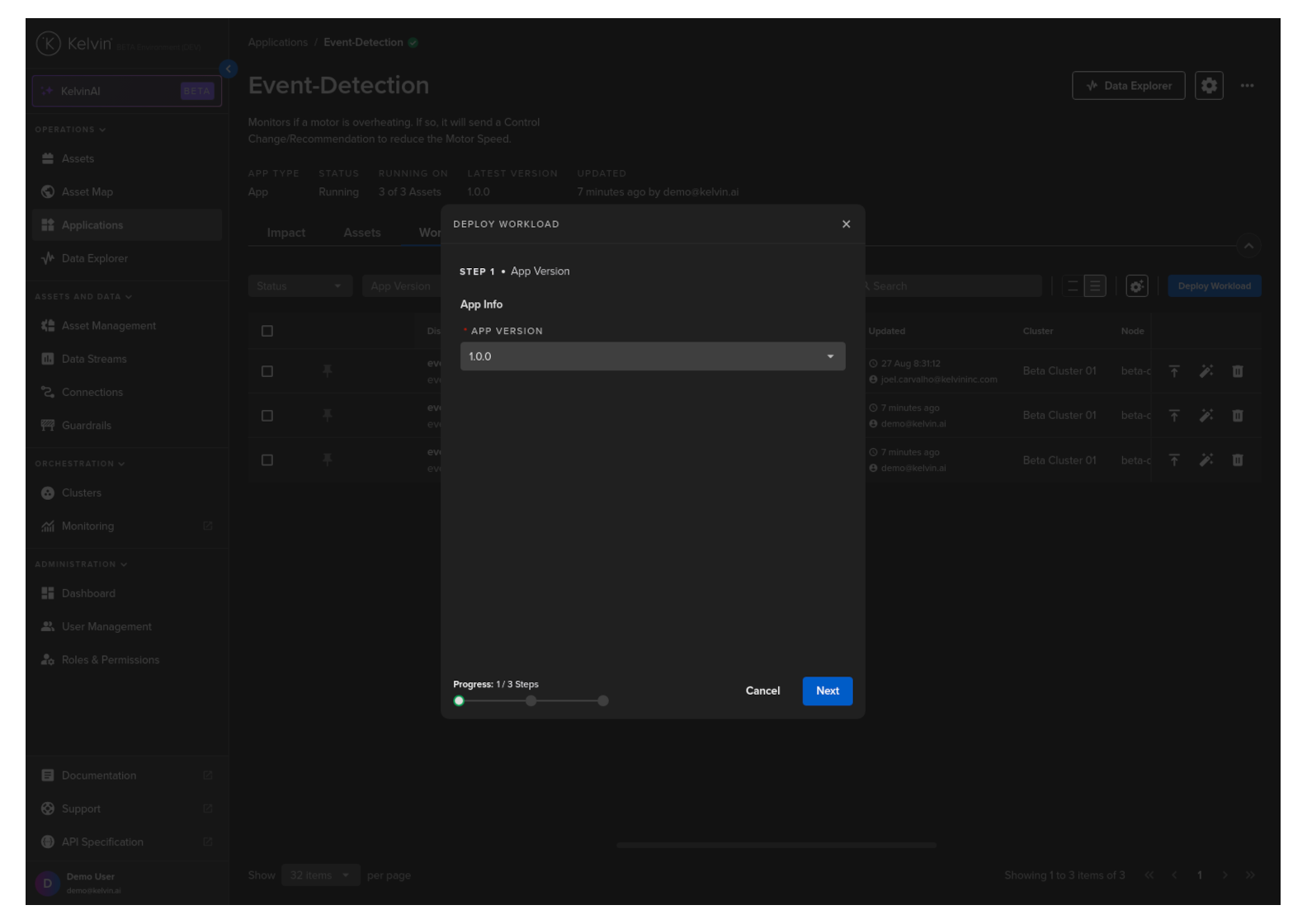 6. Deploy - Kelvin Documentation